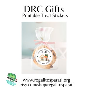 Disaster Relief DRC Gift Treat Label Instant Download Jw Printables ...