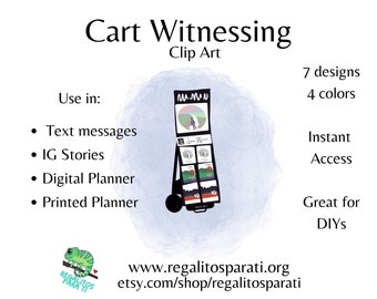 Jw Witnessing Cart Svg - Etsy