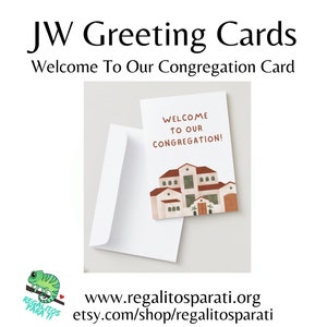 Welcome to Our Congregation JW Printable Greeting Cards New Families ...