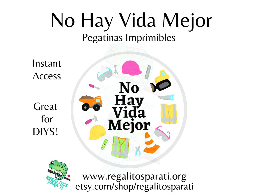 SPANISH No Hay Vida Mejor Pegatinas Imprimibles Best Life Ever LDC Jw ...