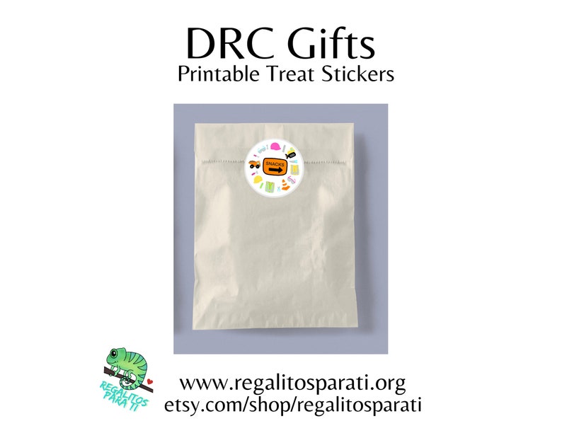 DRC Gifts Treat Label Bundle JW Cupcake Topper Download Ldc - Etsy