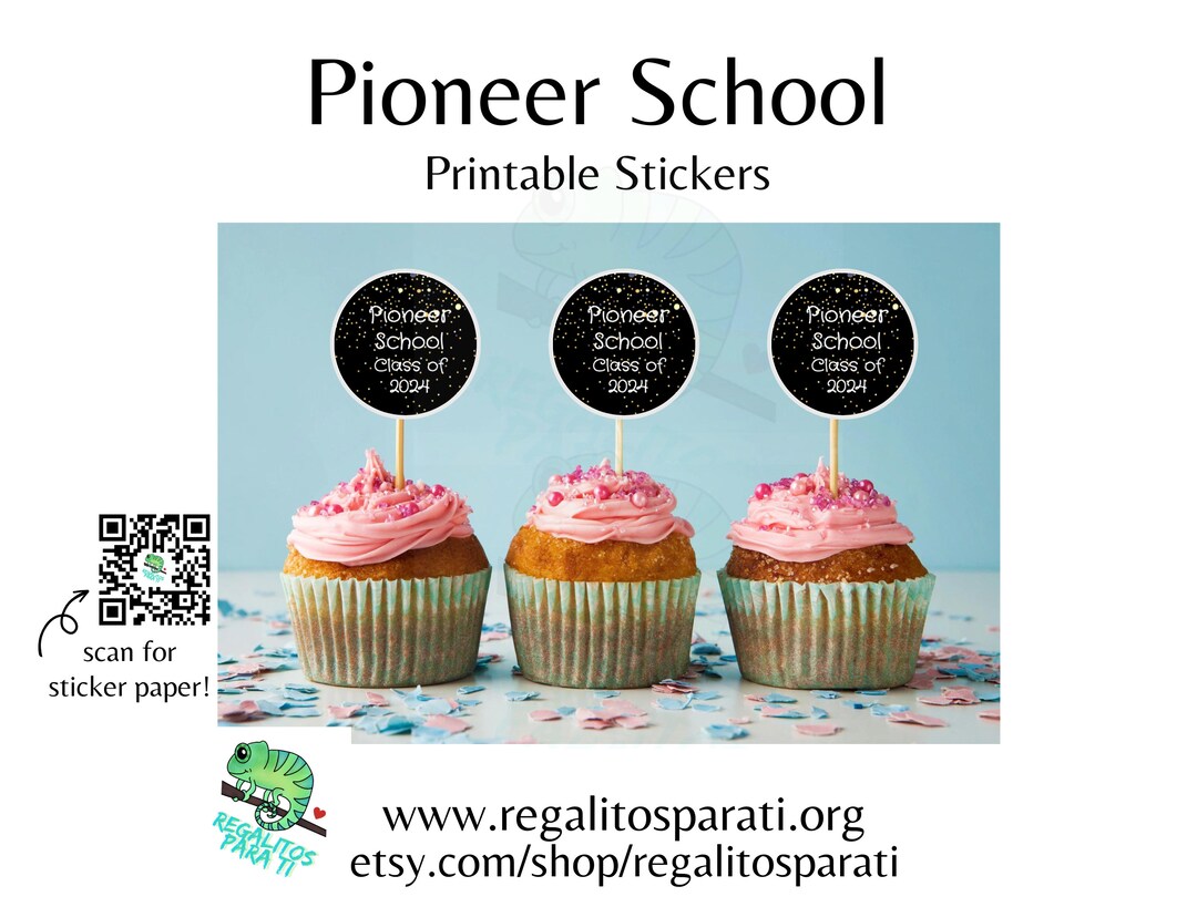2025 Pioneer School Gifts Pioneer School Stickers Gift Tags Instant ...