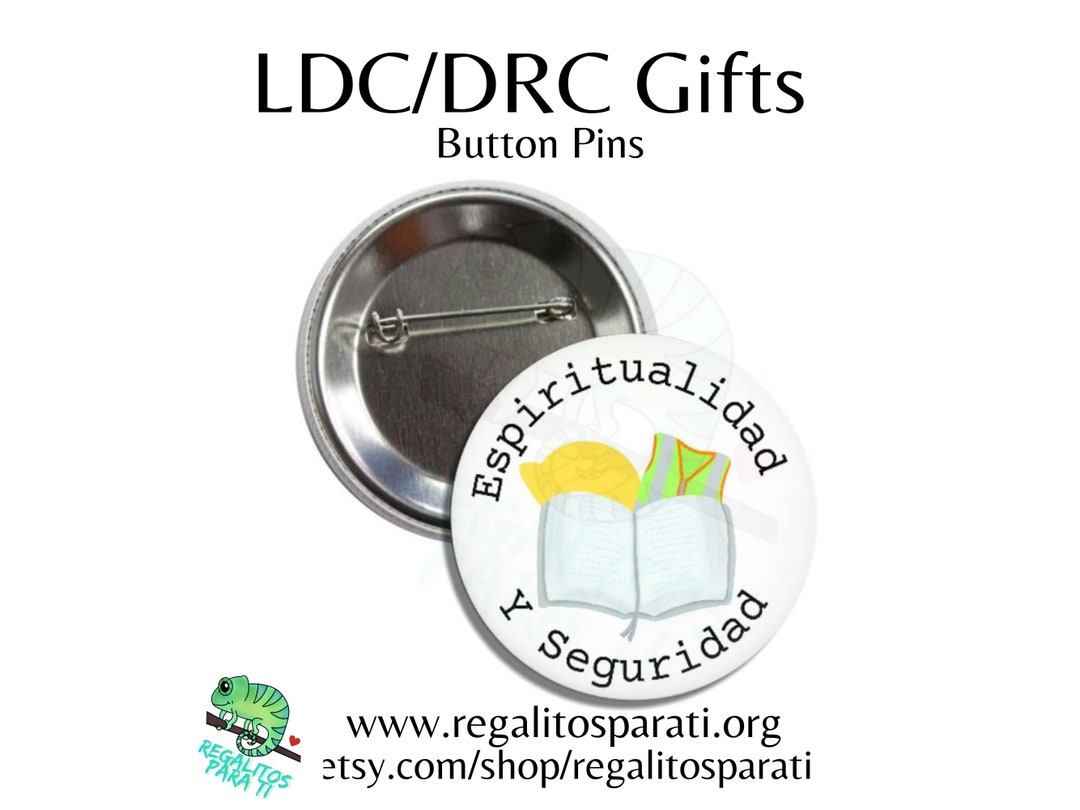 Espiritualidad Y Seguridad Spanish LDC Pins Pack of 10, 25, 50, or 100 ...