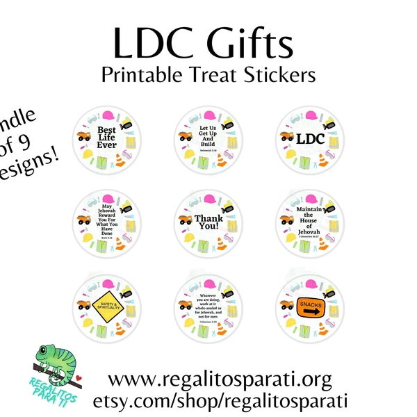 Jw Ldc Sticker Printable - Etsy