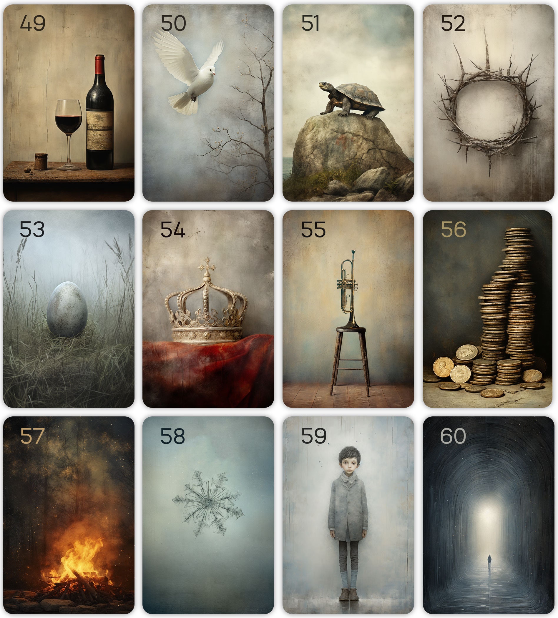 Silbernacht Lenormand Add-on Cards - Etsy
