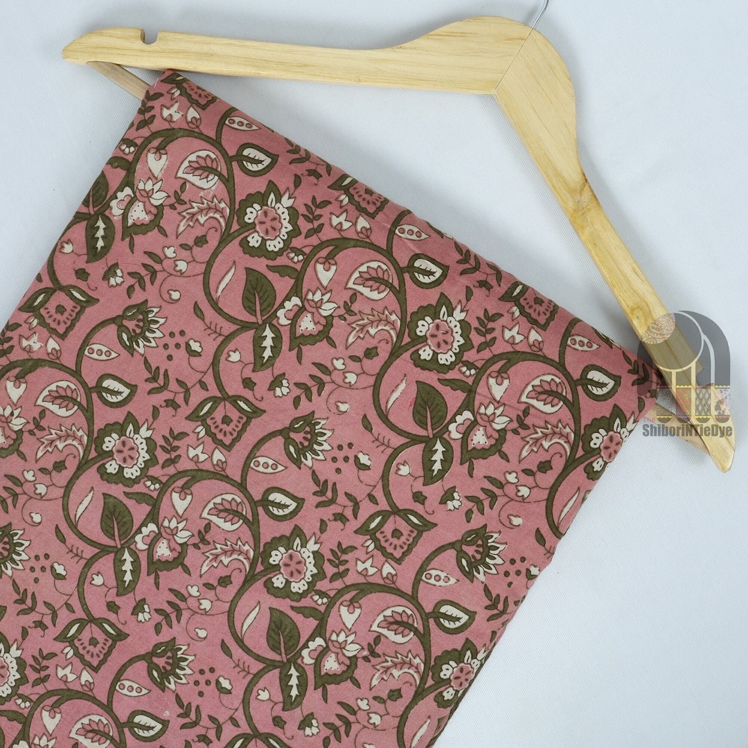 Floral Cotton Fabric Summer Dress Materials Women Clothes Fabric ...