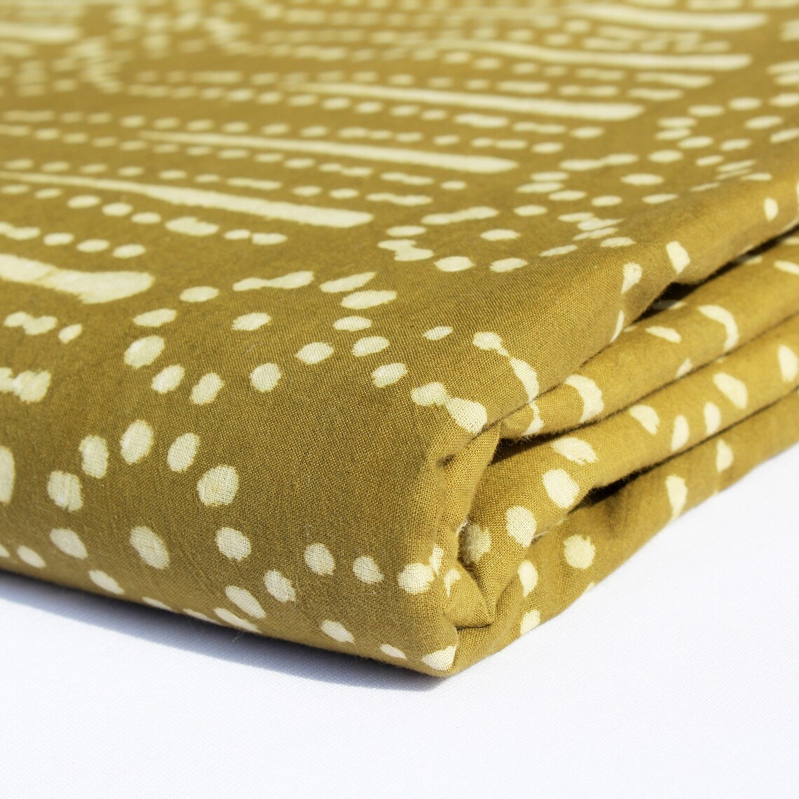 Hand Block Print Fabric by the Yard Indian Cotton Sewing Clothing ...