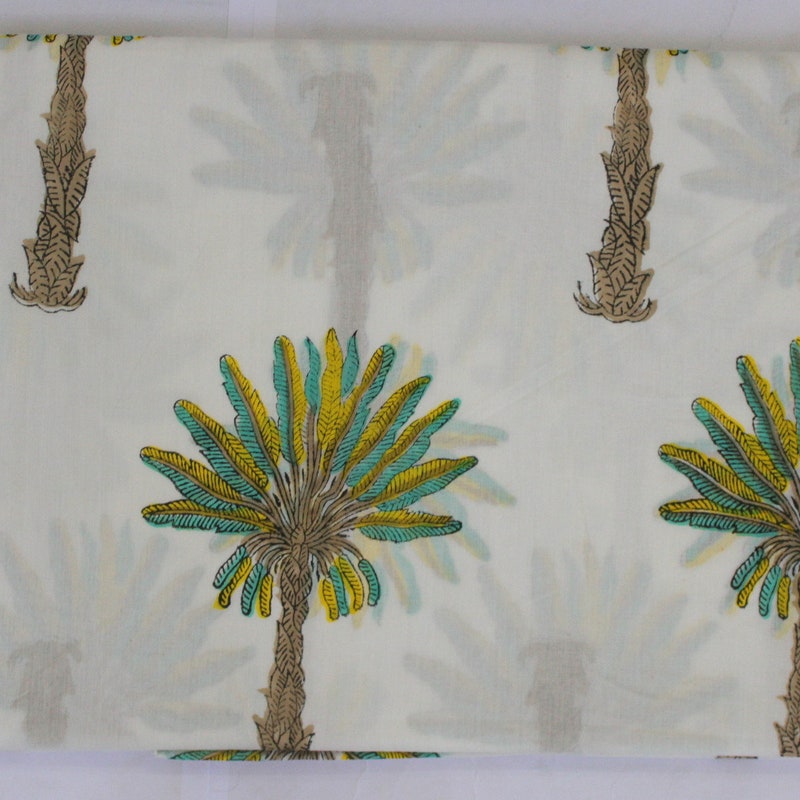Palm Tree Fabric - Etsy