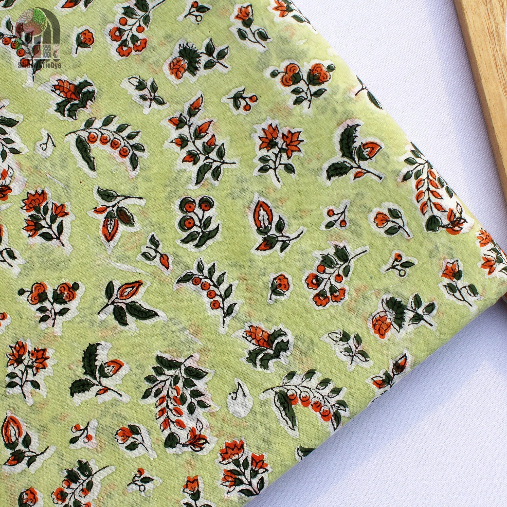 Baby Print Fabric Soft Lightweight Fabric Hand Block Cotton Fabric ...