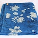 Indigo Cotton Fabric Hand Dyed Indian Fabric, Blue Fabric Crafting ...