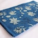Indigo Cotton Fabric Hand Dyed Indian Fabric Blue Fabric - Etsy
