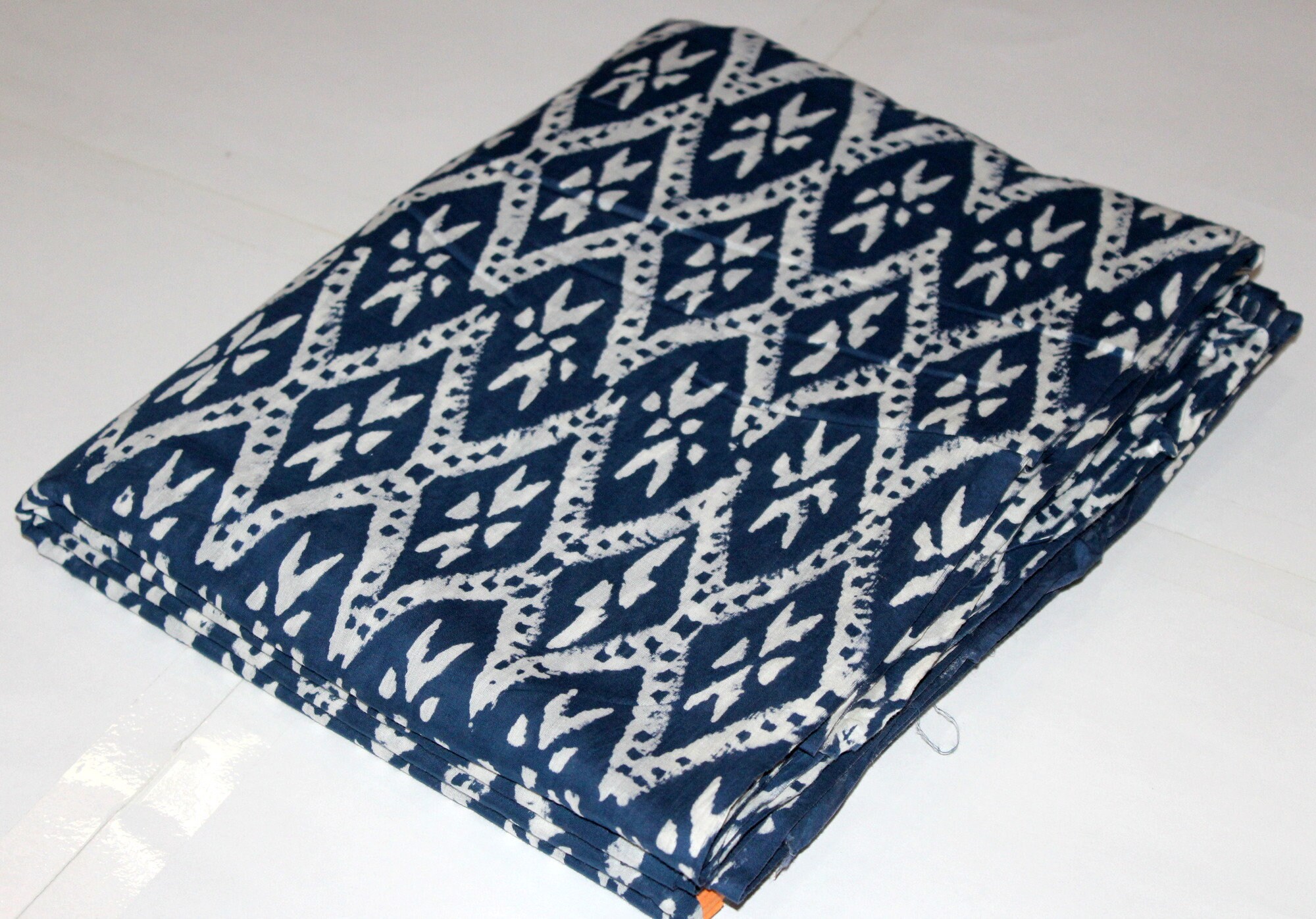 Hand Block Fabric Print Cotton Fabric Voile Printed Natural Color ...