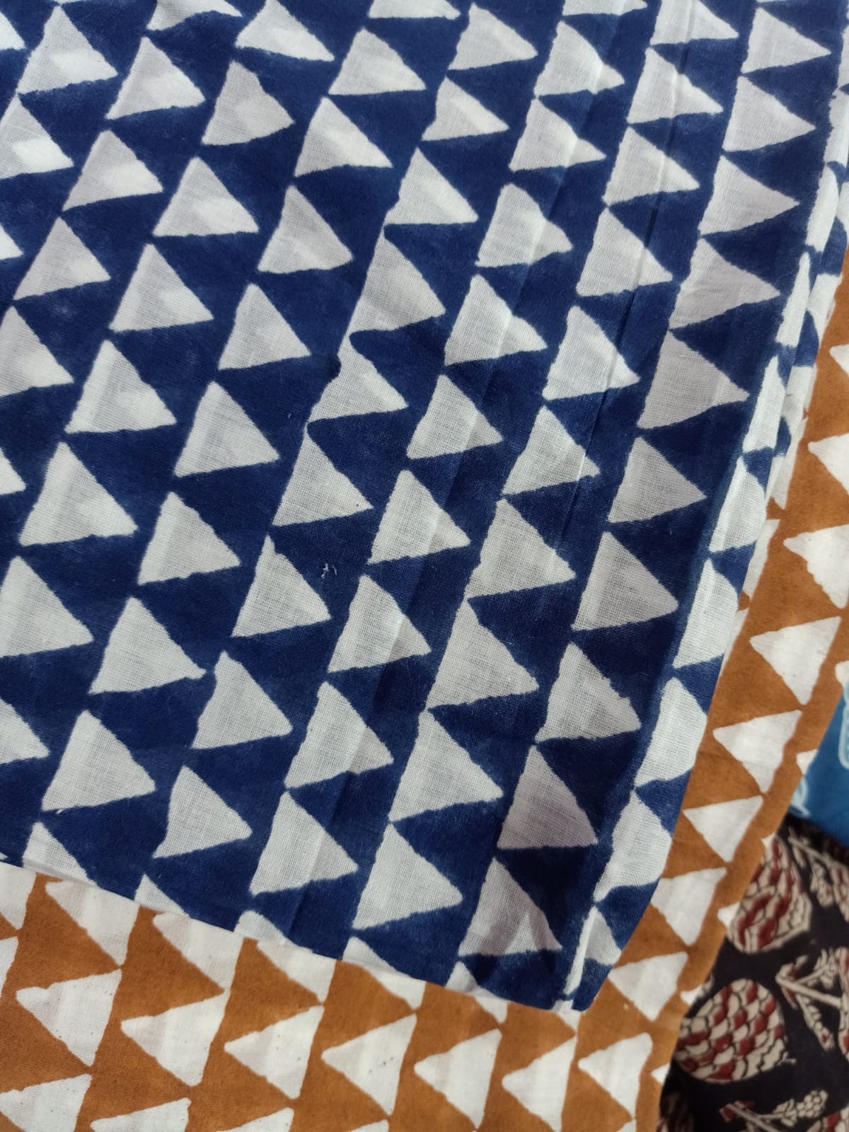 100% Cotton Fabric by the Yard Voile India Print Fabrics - Etsy