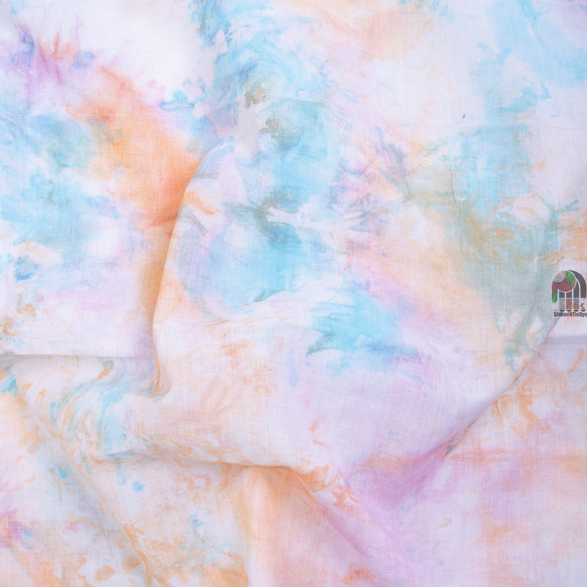 Rainbow India Tie Dye Fabric Sewing Cotton Dress Material Fabric ...