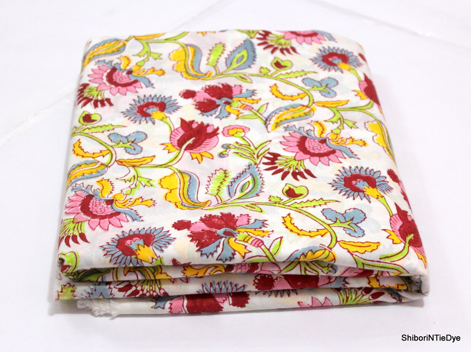 Organic Cotton Fabric GOTS Certified Pure Cotton Fabric Hand | Etsy