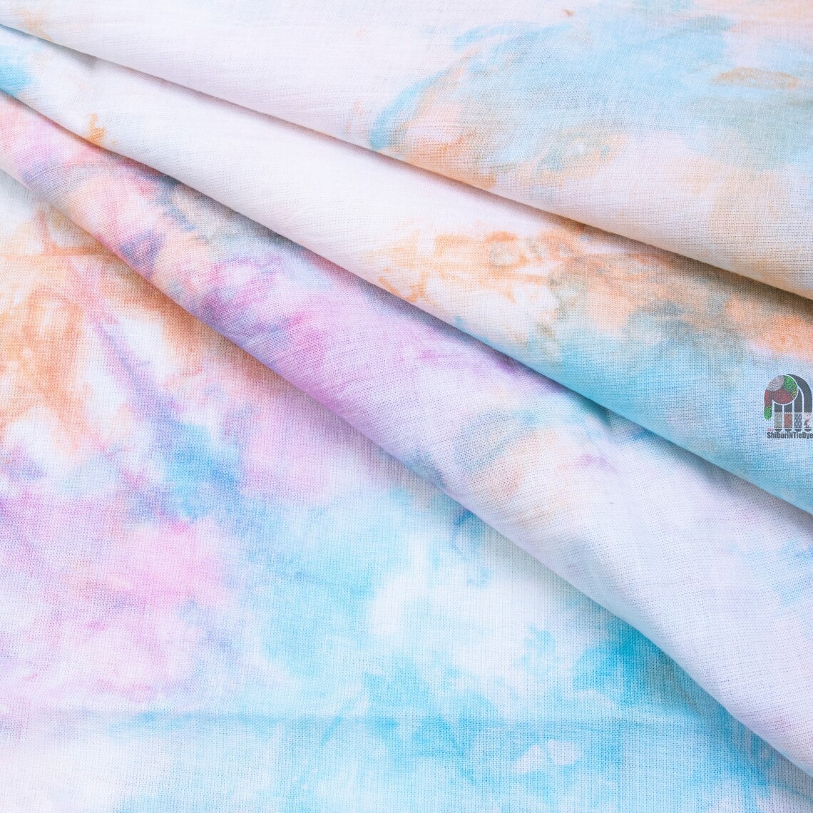 Rainbow India Tie Dye Fabric Sewing Cotton Dress Material Fabric ...