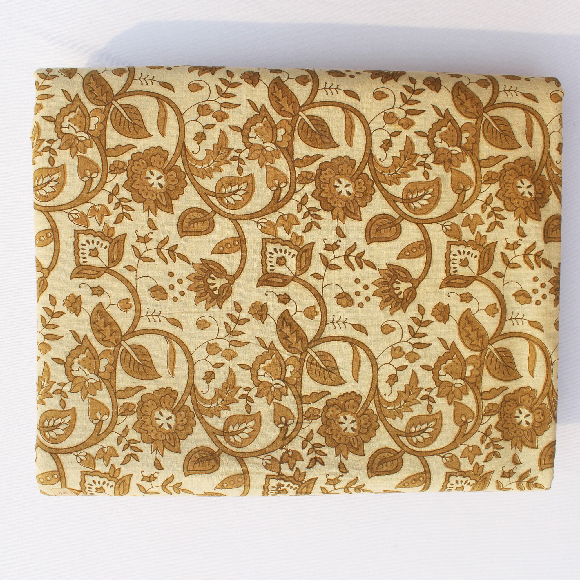 Cotton Printed Fabric by the Yard Block Print Indian Fabric Hand Block ...