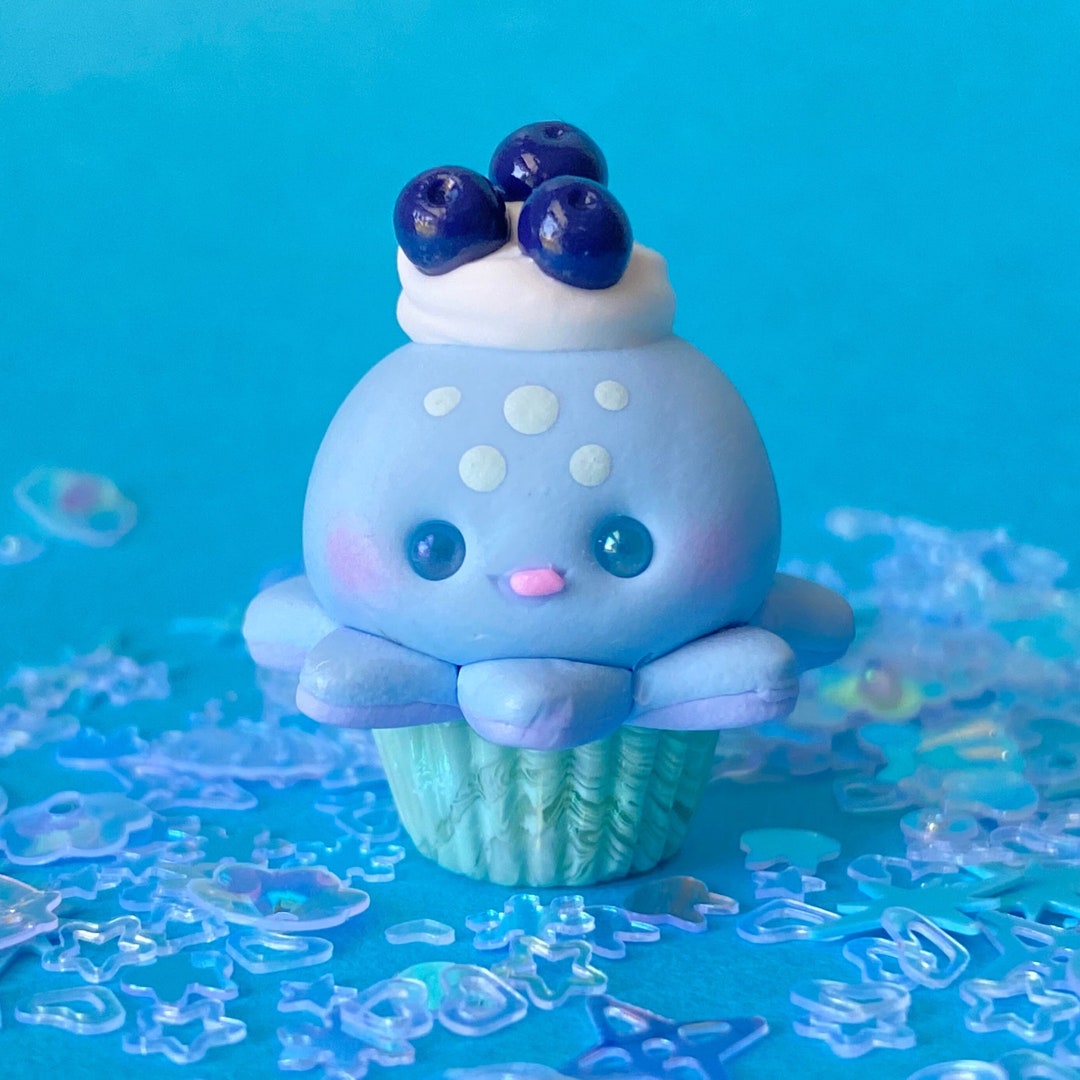 Kawaii Octopus Charm/figurine - Etsy