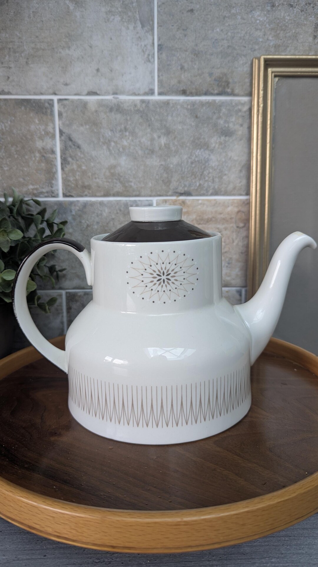 Royal Doulton Morning Star Teapot – Vintage Mid-century Modern Ceramic ...