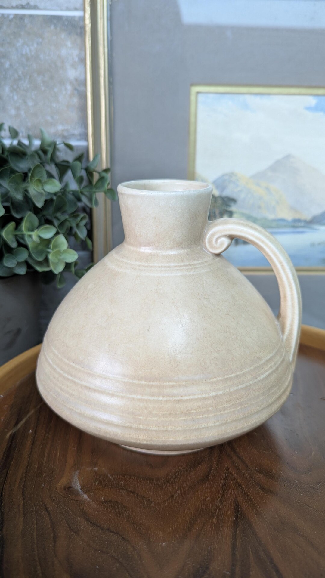 Vintage Crown Ducal Jug, Vase Stoneware Glazed Pottery - Etsy