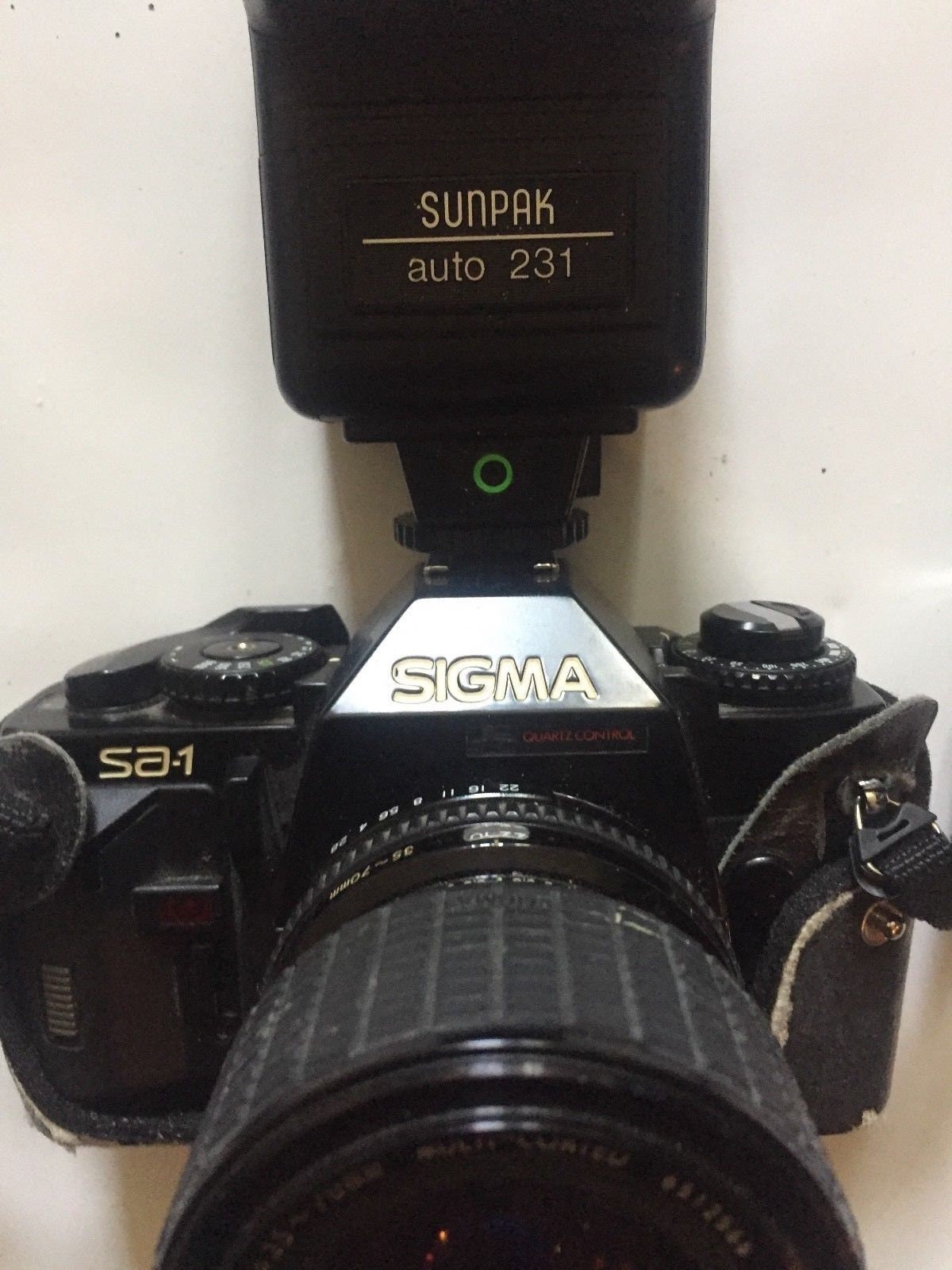 Sigma SA-1 35mm Comes With Sunpak Auto 231 and Neck Strap and - Etsy