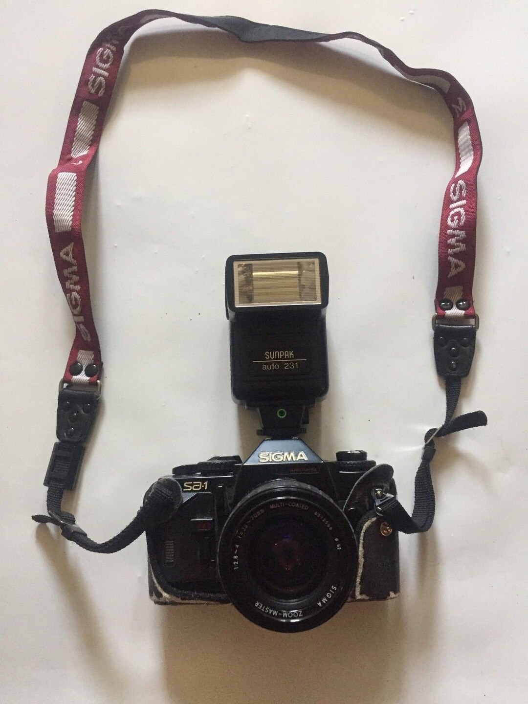 Sigma SA-1 35mm Comes With Sunpak Auto 231 and Neck Strap and - Etsy