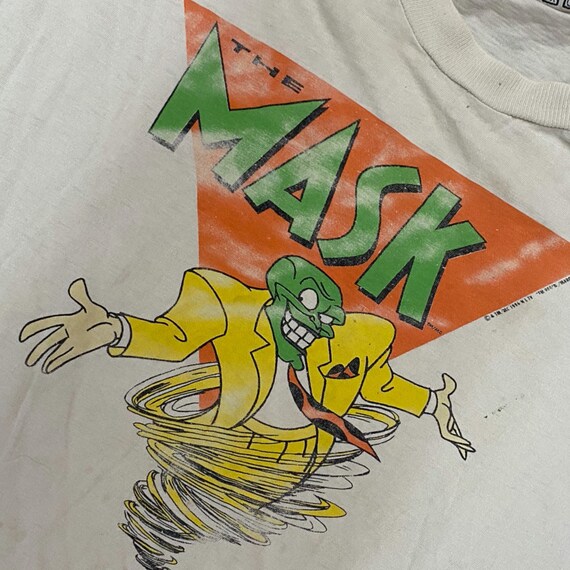 Vintage The Mask T-Shirt Rare Movie Zero To Hero Jim … - Gem
