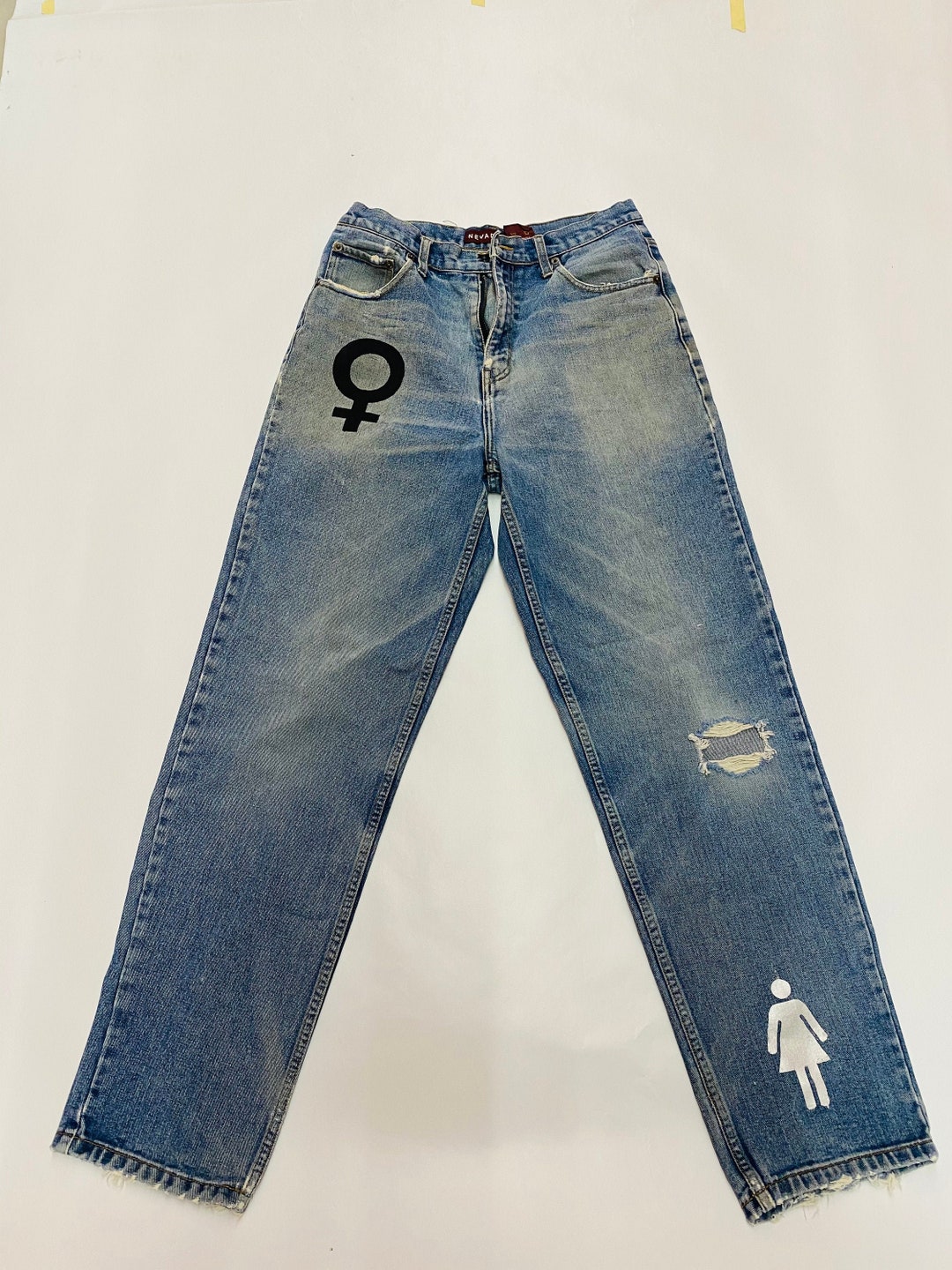 Vintage Jeans Women Empowerment Feminism Girl Power Women - Etsy