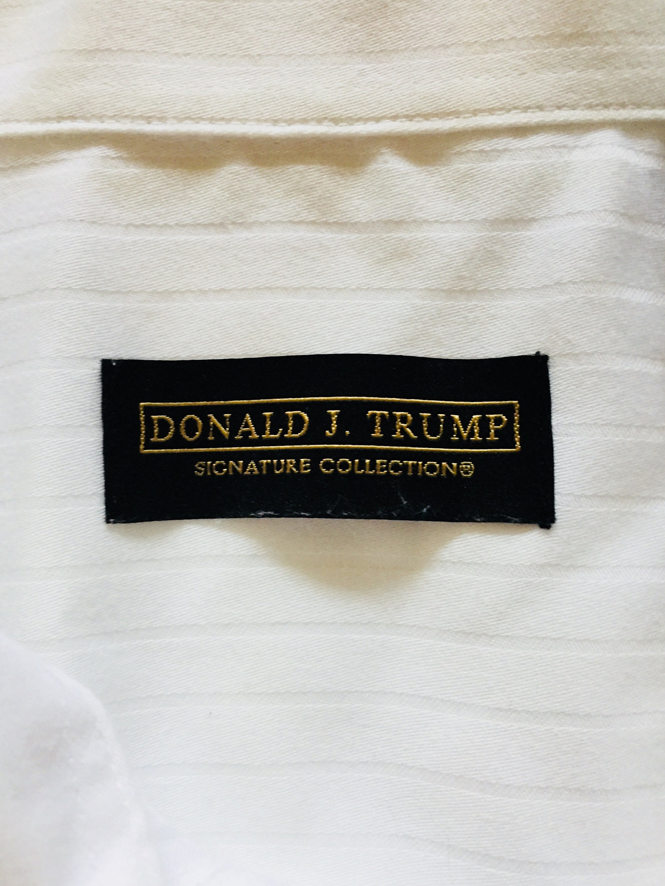 Donald j Trump Signature Collection Dress Shirt French Cuffs | Etsy