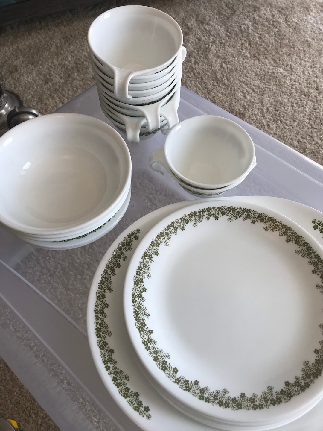 Vintage Corelle Crazy Daisy Spring Blossom Dishes - Etsy