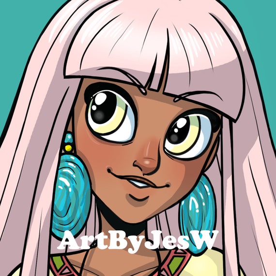 Cartoon Icon Commission | Etsy