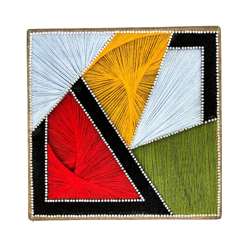 Abstract String Art - Etsy