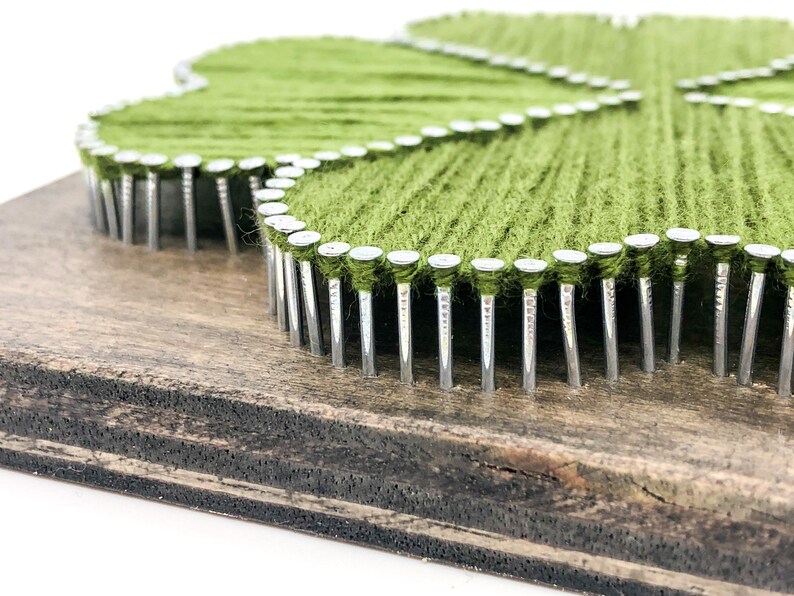 Luxury Boho String Art Shamrock, Four Leaf Clover St Patricks Day Sign ...