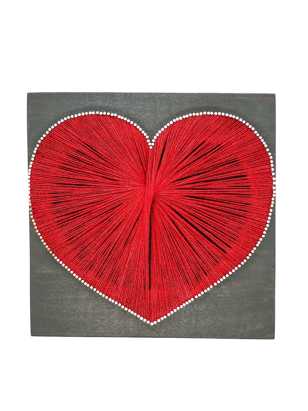 Luxury Boho String Art Heart, Wall Sculpture Gift for New Home Owners ...