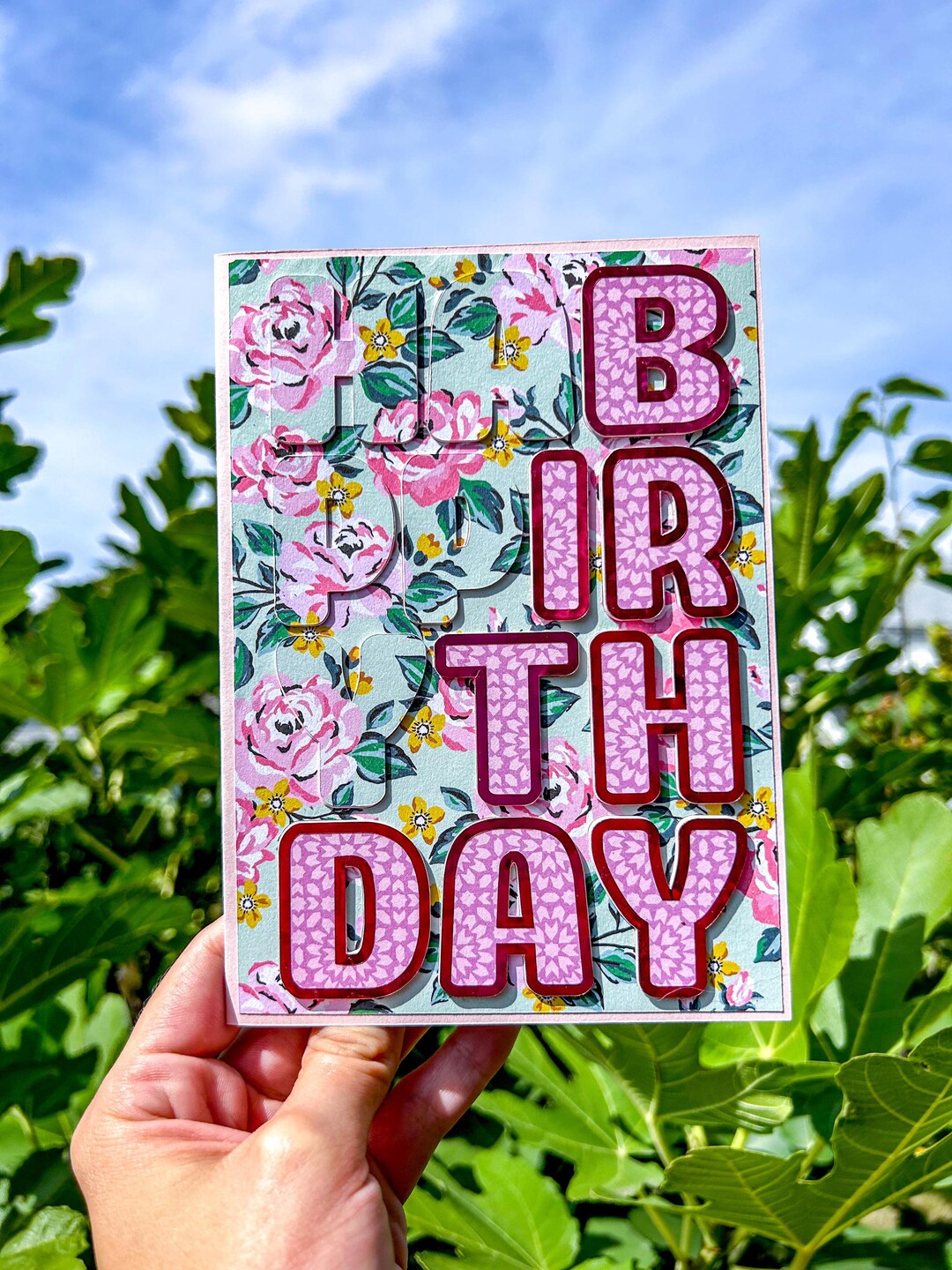 Big Birthday Card for Spring Birthday, Greeting Card Assortment, Cute ...