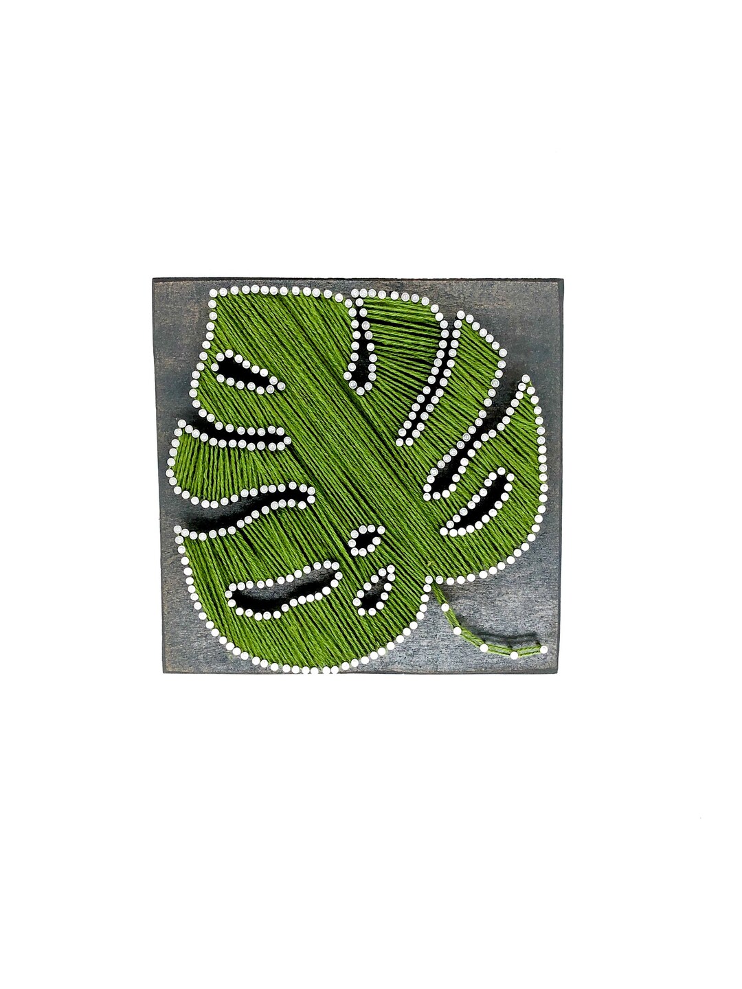 Luxury Boho String Art Decor, Monstera Wall Art, Plant Lover Gift ...