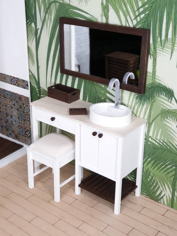 How To Make A Barbie Bathroom Sink - Artcomcrea