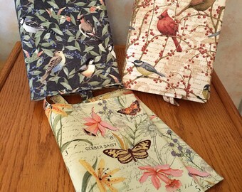 Fabric book cover | Etsy