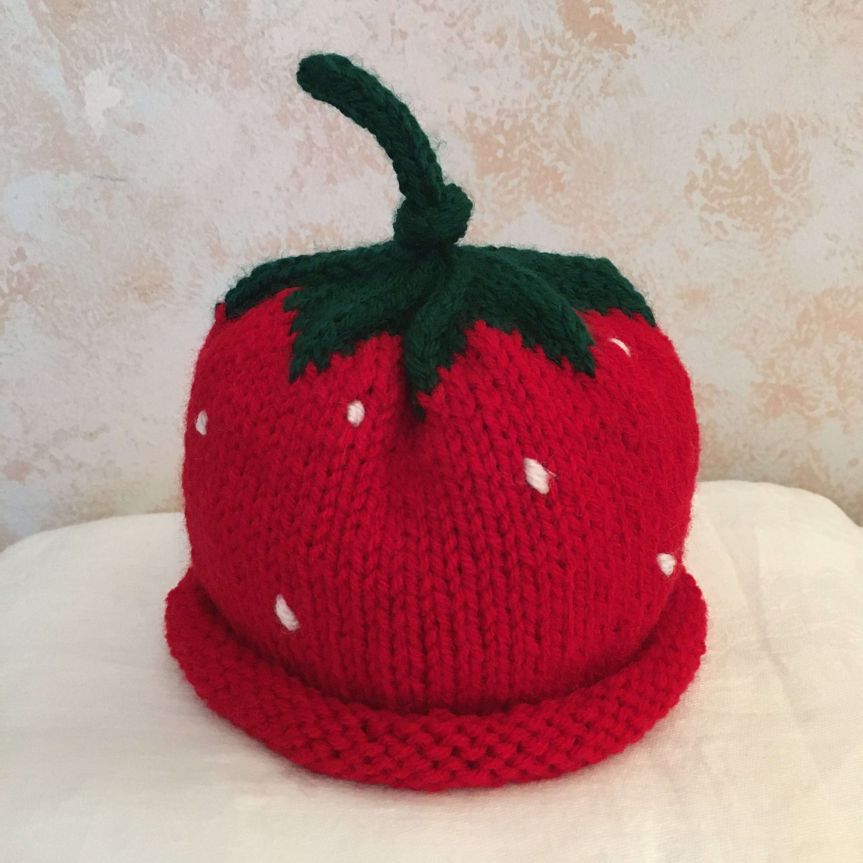 Baby Fruit & Veggie Hats 3-6 months hand knitted | Etsy