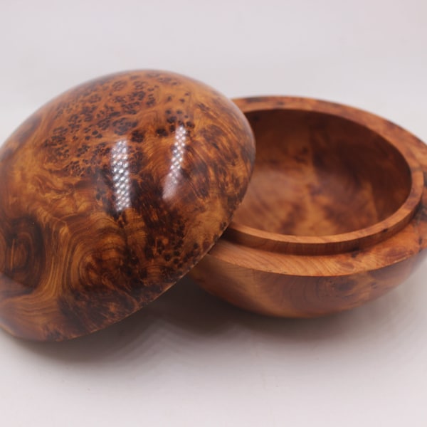 Round Wood Box - Etsy