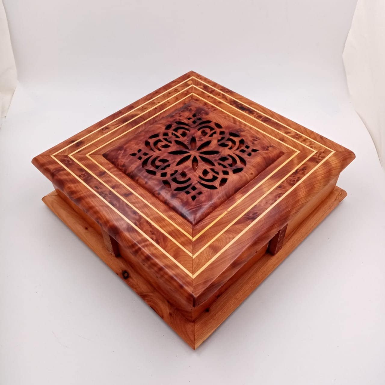 Large Handmade Secret Opening Wooden Jewelry Boxsecret - Etsy