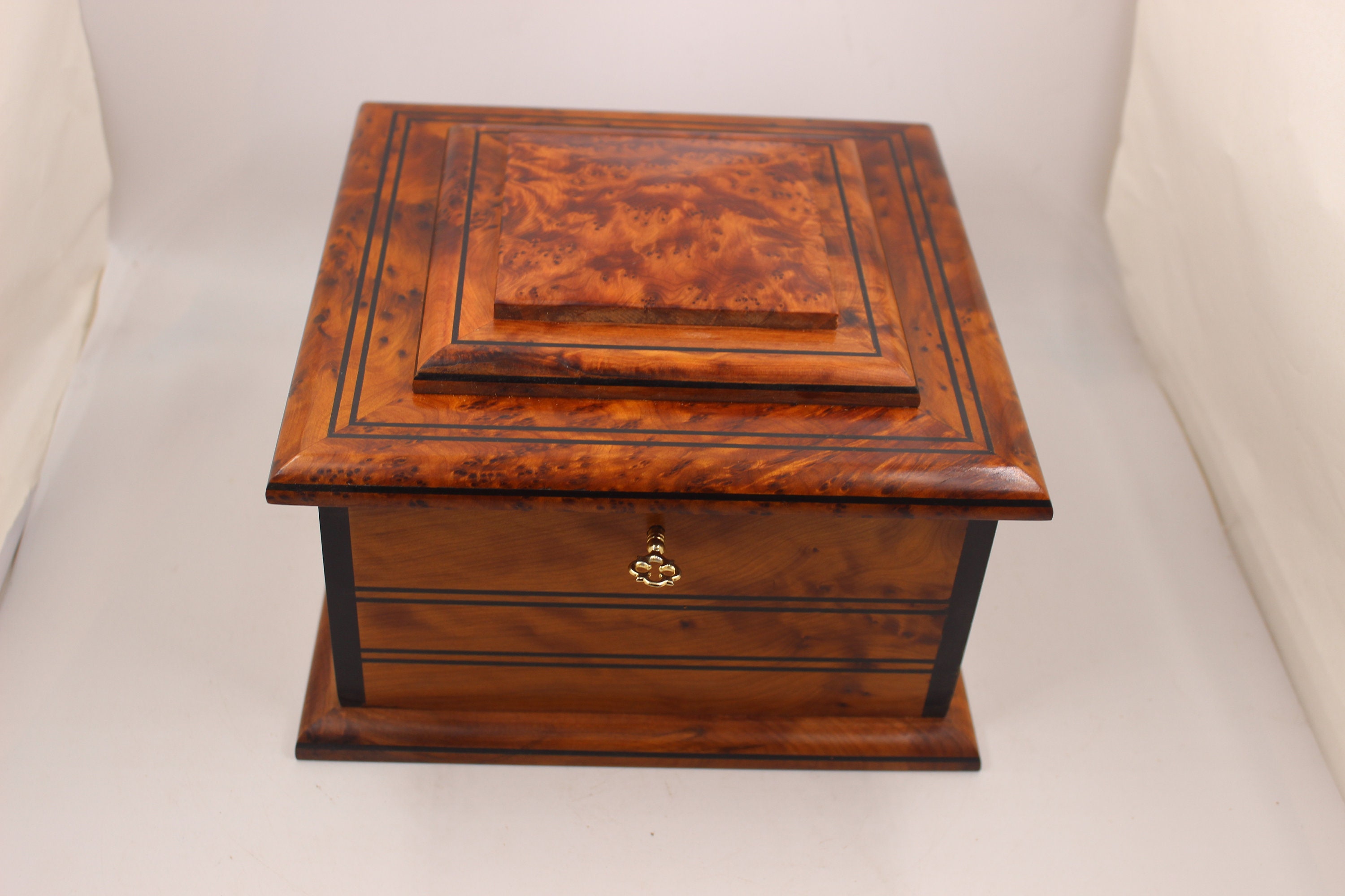 Big Hand-Crafted Wooden Jewelry Box Large Storage Box Wooden | Etsy