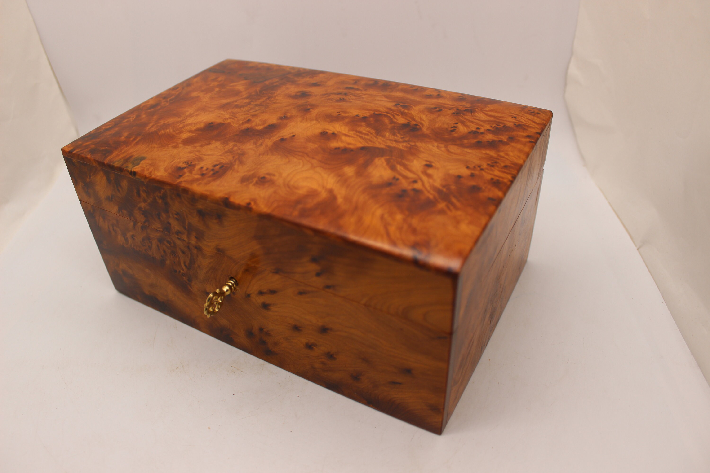 Handmade Wooden Jewelry Box Made of Thuya Burl Wooden Chest | Etsy