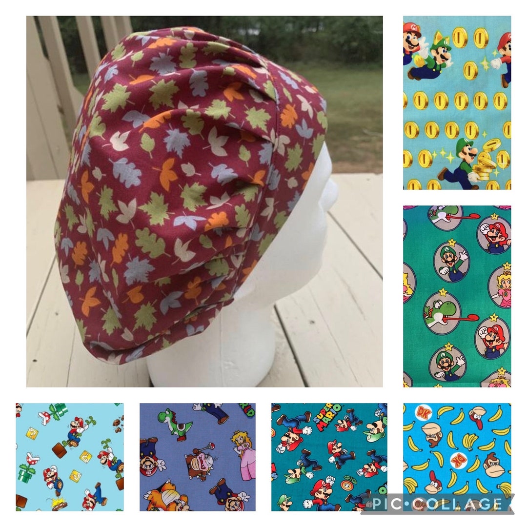 Womans Bouffant Back Adjustable 80s 90s Classic / Video Games Super ...