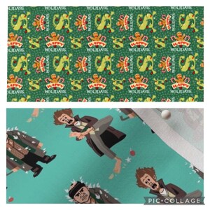 Christmas Movie TV Shrek Home Alone Golden Girls Scrub Cap Reversible ...