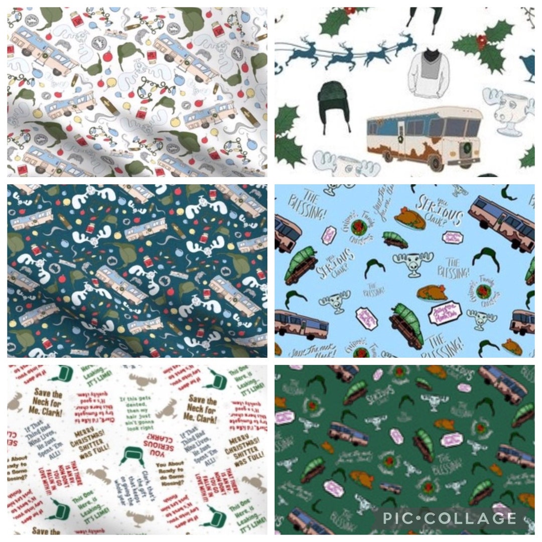 National Lampoons Christmas Vacation Surgical Scrub Hat Reversible ...