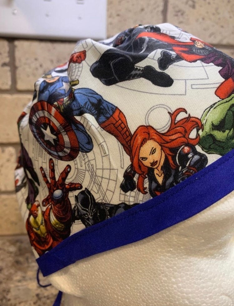 Mens Skull Medical Surgical Gremlins Gizmo Nurse Doctor Scrub Hat 90s ...