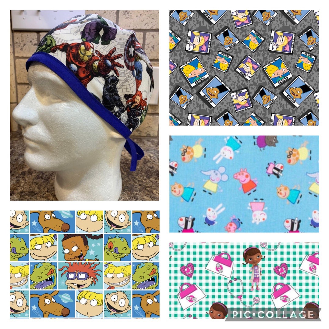 Men’s Reversible Option Nickelodeon Doc Mcstuffins Hey Arnold Rugrats ...