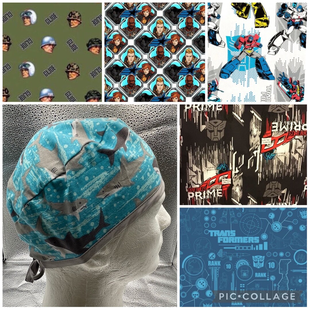 Men’s Transformers Optimus Prime GI Joe Surgical Scrub Skull Unisex Hat ...
