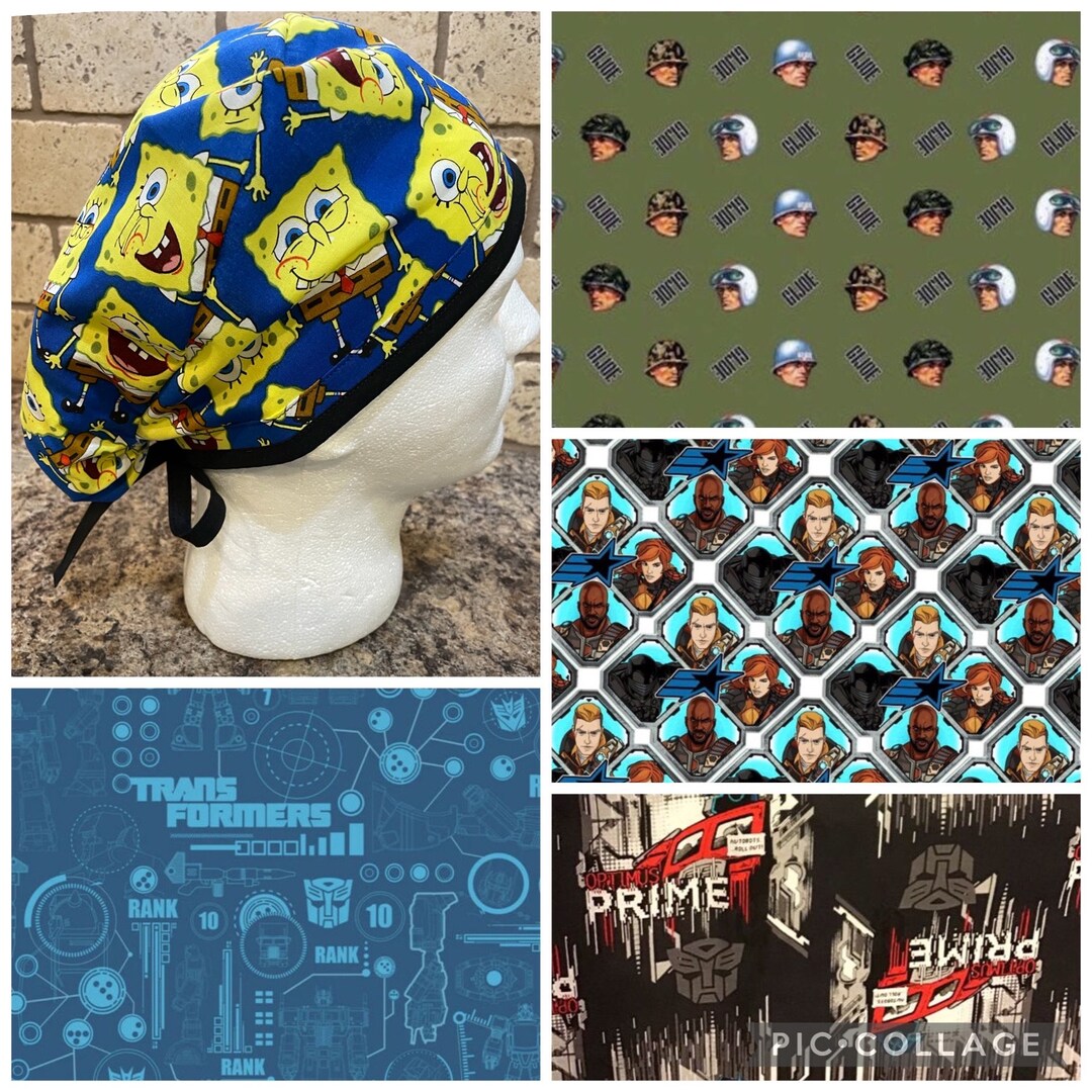 Gathered Back Transformers Optimus Prime GI Joe Surgical Scrub Unisex ...